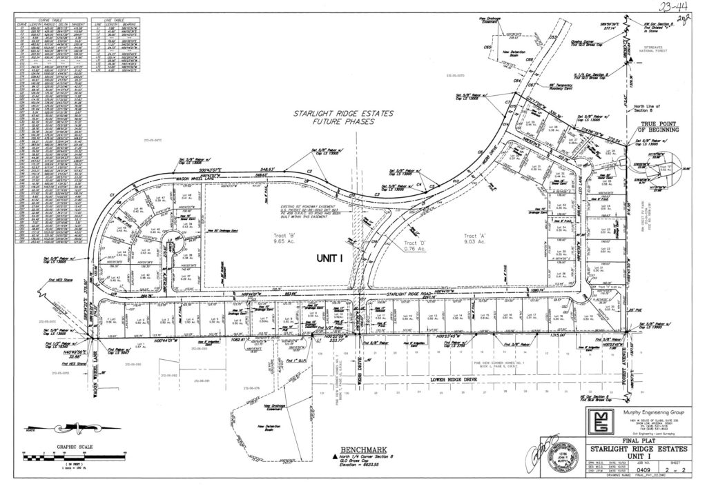 Plat Maps - Starlight Ridge Estates